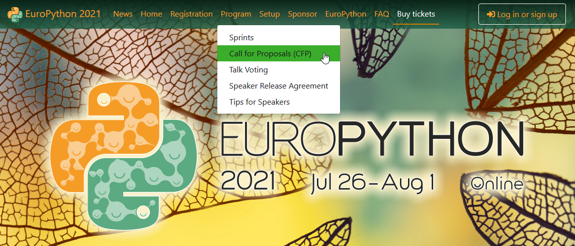 EuroPython 2021: Call for Proposals (CFP) extended until May 16